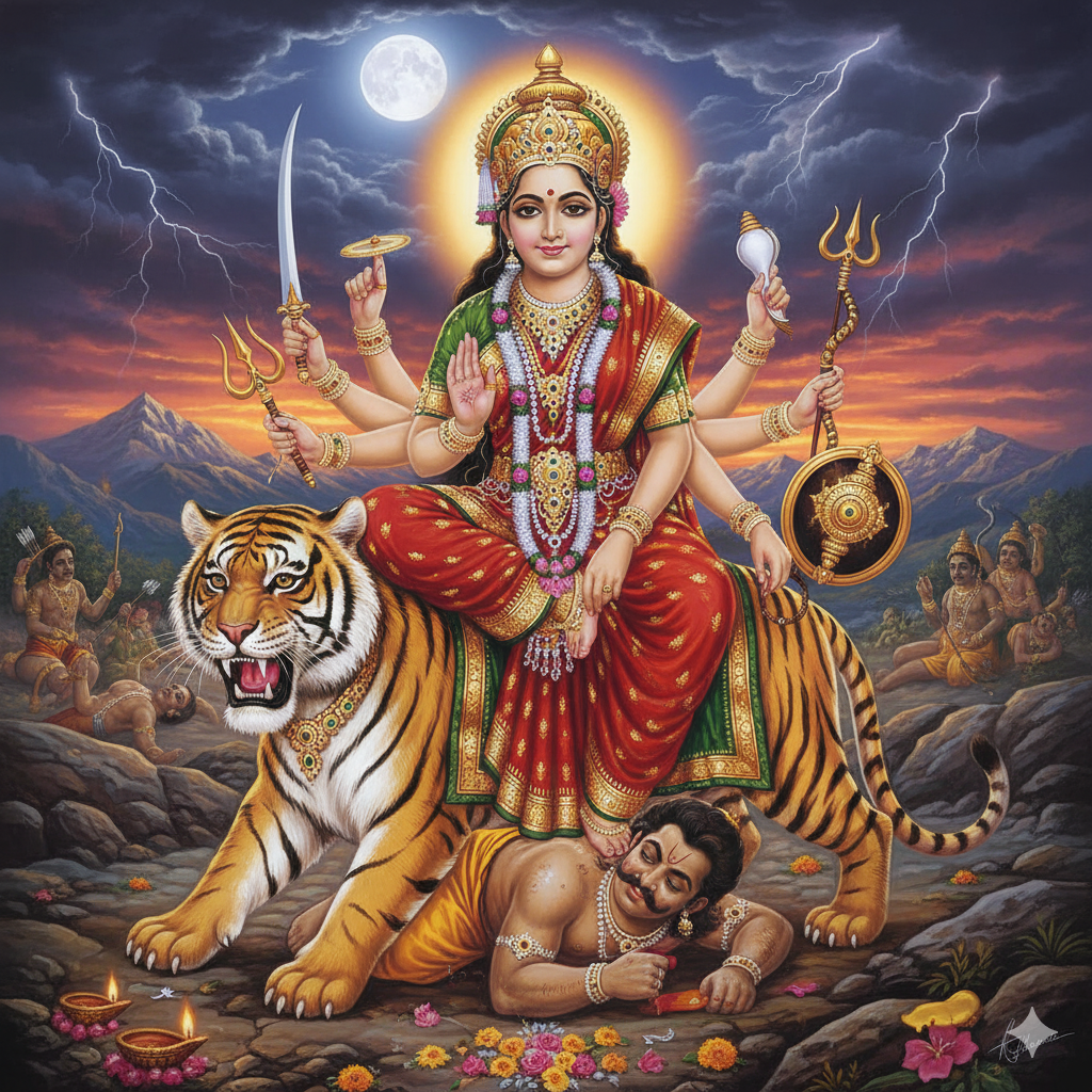 Nine Forms of Goddess Durga During Navratri